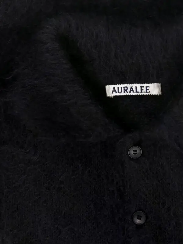 Auralee Brushed-knit Sweater