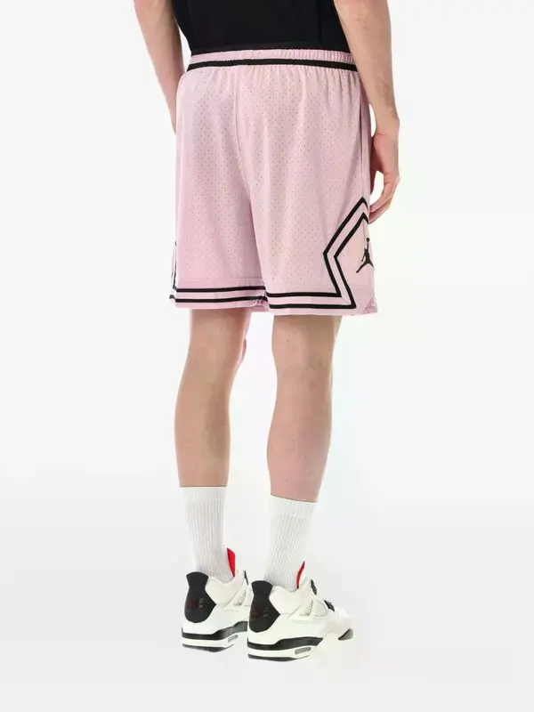 JORDAN Diamond Mesh Shorts - Pink