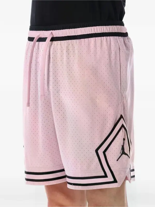 JORDAN Diamond Mesh Shorts - Pink