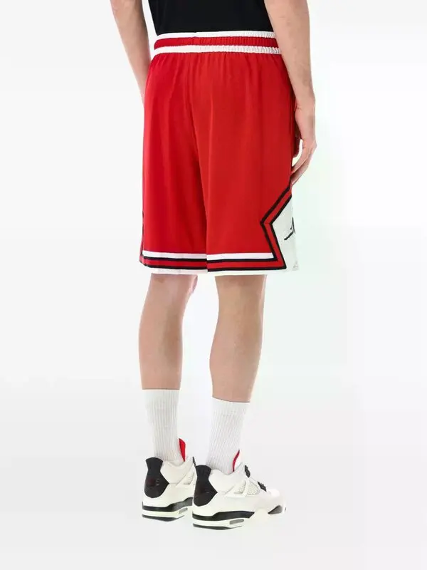 JORDAN Diamond Mesh Shorts - Red