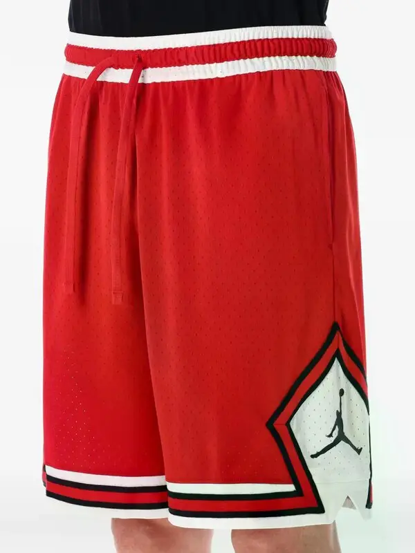 JORDAN Diamond Mesh Shorts - Red