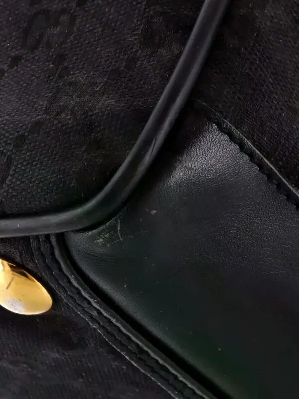 Gucci Vintage Web Canvas Xl Travel Bag