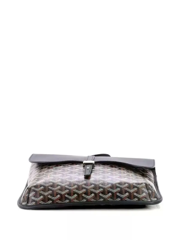 Goyard Coursier Messenger Bag Coated Canvas And Leather