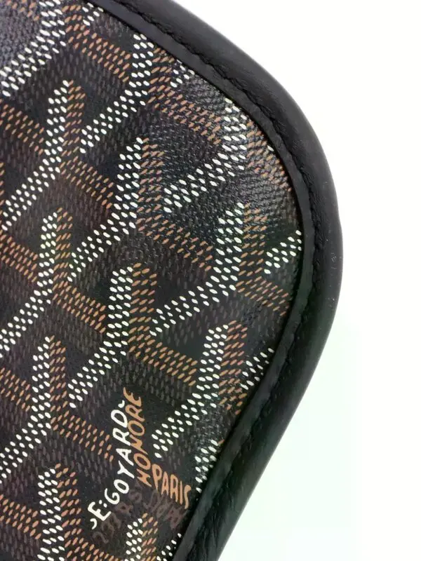 Goyard Coursier Messenger Bag Coated Canvas And Leather