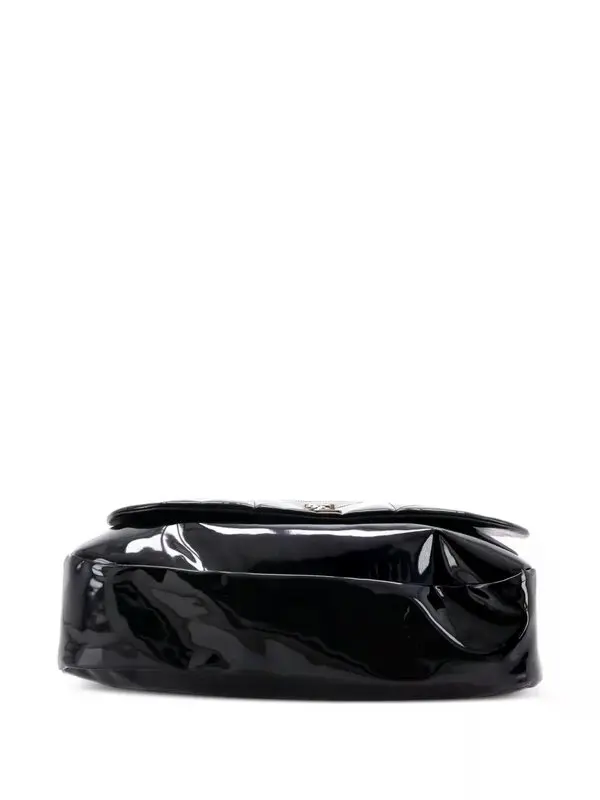 Saint Laurent Jamie 4.3 Quilted Patent Large Shoulder Bag - Black