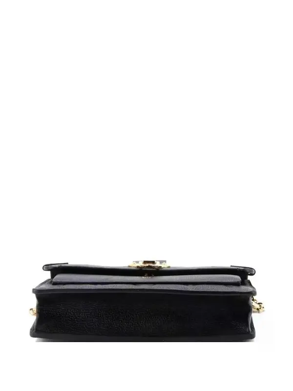 LOUIS VUITTON Vavin Chain Wallet Nm Monogram Empreinte Leather - Black