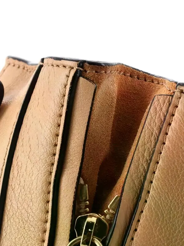 Chloé Faye Day Mini Leather Shoulder Bag - Neutrals
