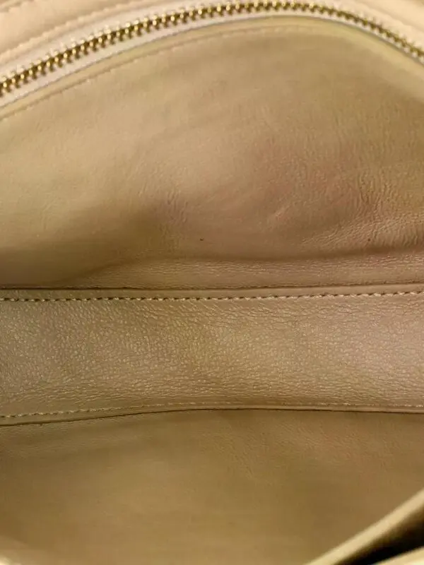 Celine C Bag Quilted Leather Shoulder Bag - Neutrals