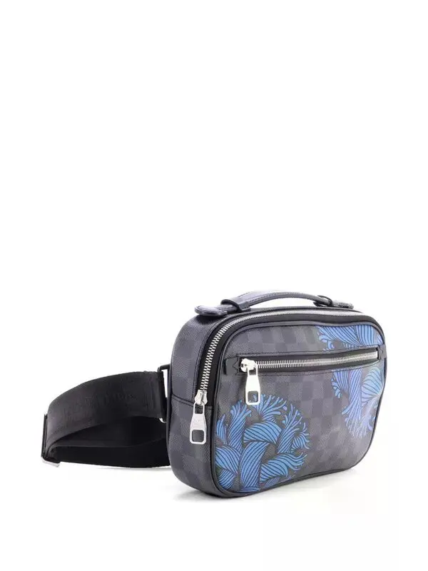 LOUIS VUITTON Ambler Waist Bag Limited Edition Nemeth Damier Graphite - Black