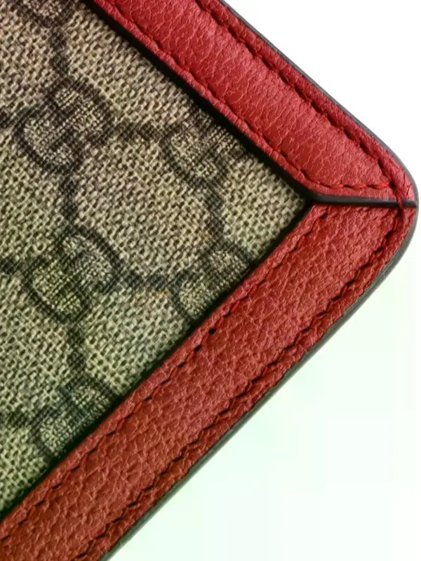 Gucci Queen Margaret Top Handle Gg Coated Canvas Satchel - Red