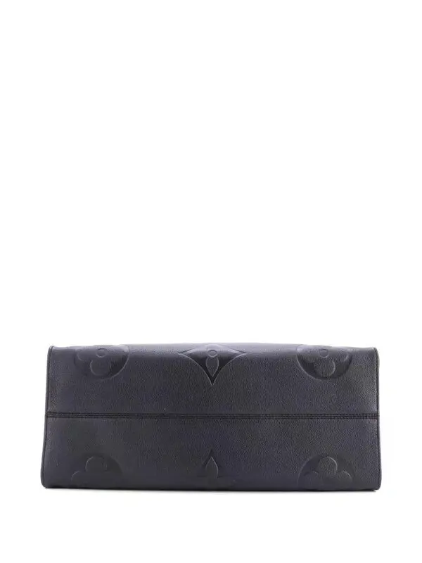 LOUIS VUITTON Onthego Monogram Empreinte Giant Gm Tote Bag - Black