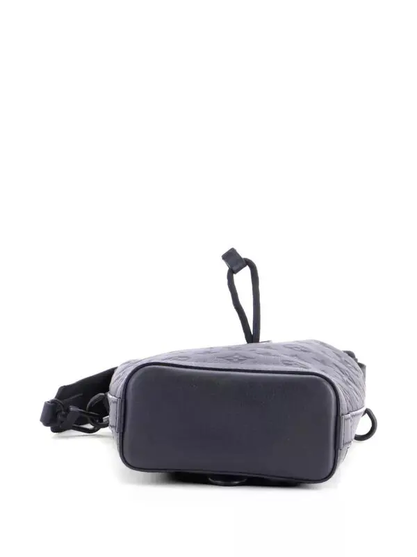 LOUIS VUITTON Noe Sling Bag Monogram Shadow Leather