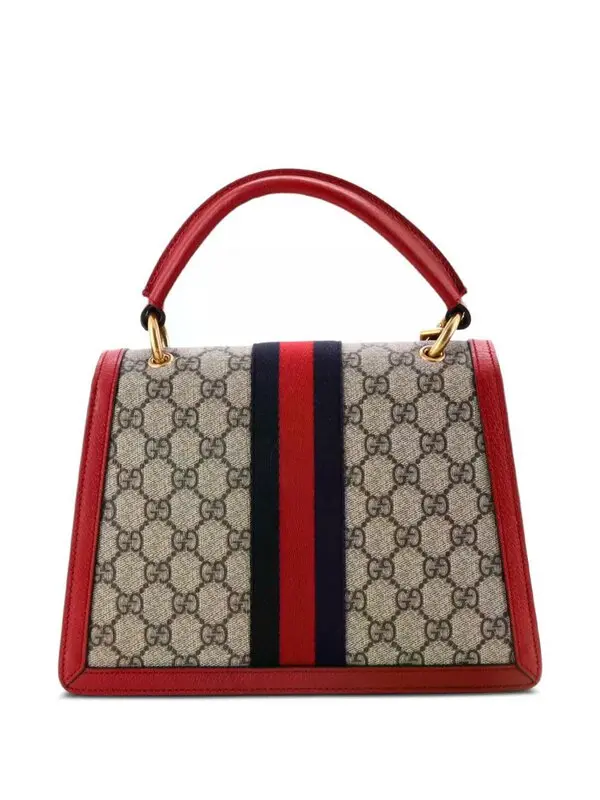 Gucci Queen Margaret Top Handle Small Satchel - Red