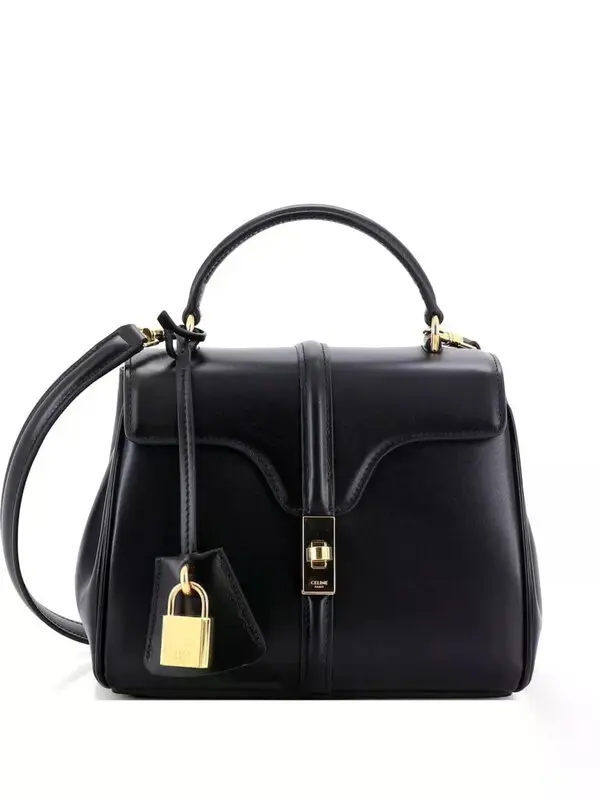 Celine 16 Mini Satchel - Black