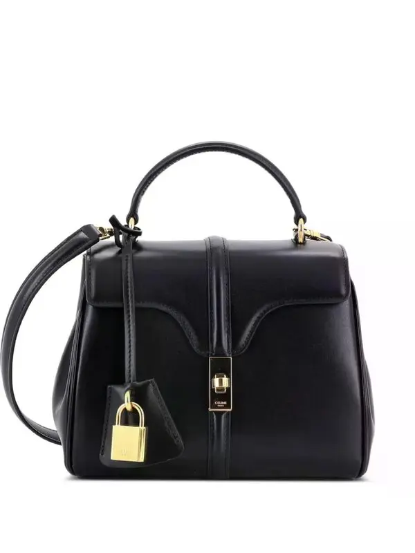 Celine 16 Mini Satchel - Black