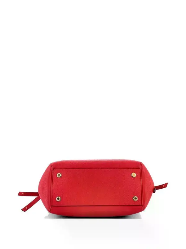 LOUIS VUITTON Milla Mm Satchel Veau Nuage Calfskin Handbag - Red