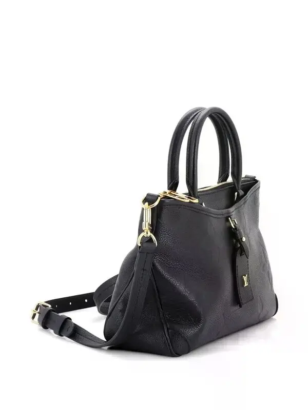 LOUIS VUITTON Trianon Handbag Monogram Empreinte Giant Pm - Black