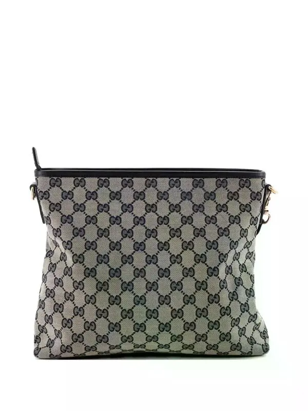 Gucci Gg Canvas Small Crossbody Bag - Blue