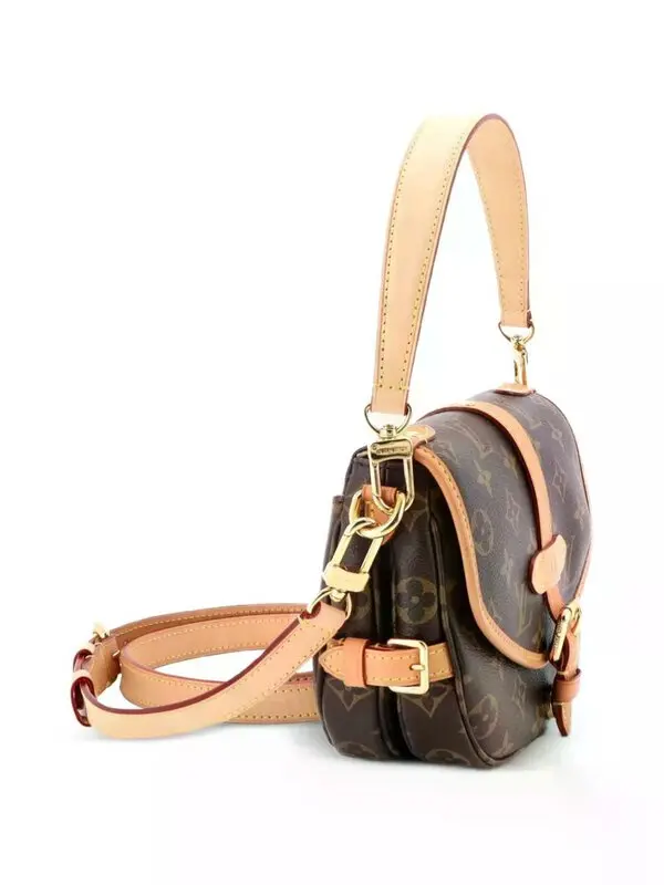 LOUIS VUITTON Saumur Handbag Monogram Canvas Bb - Brown