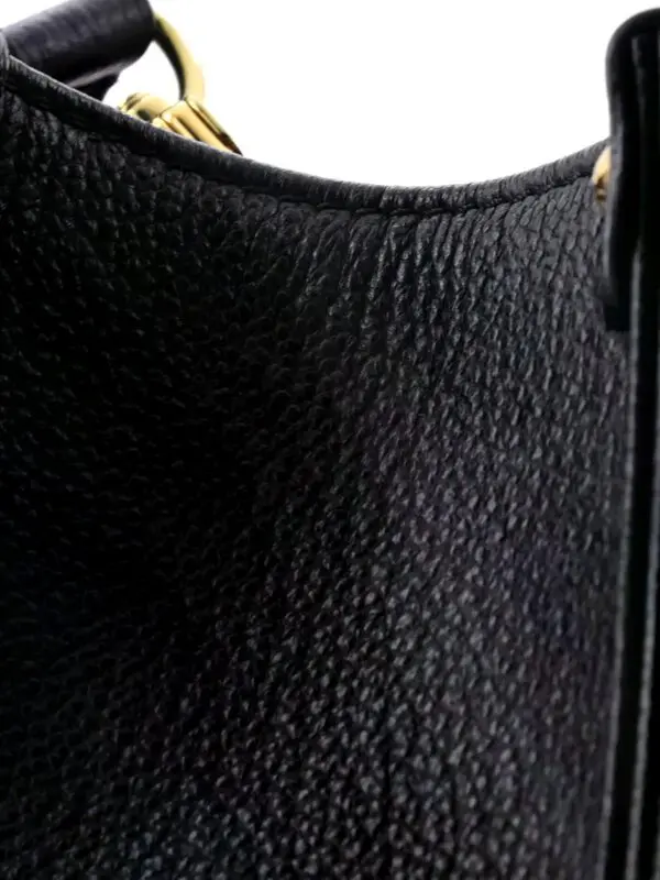 LOUIS VUITTON Onthego Bicolor Monogram Empreinte Giant Pm Tote Bag - Black