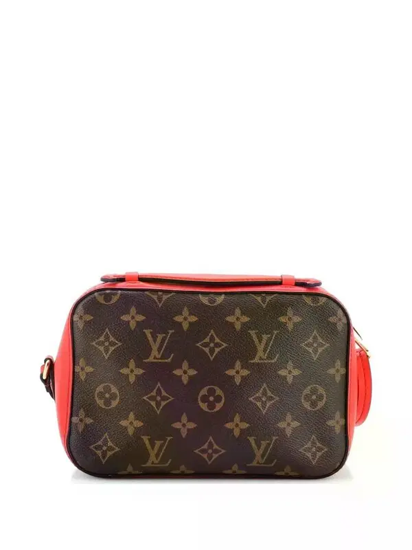 LOUIS VUITTON Saintonge Monogram Crossbody Bag - Brown