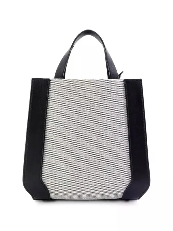 Valentino Garavani Vlogo Signature Canvas And Leather Mini Tote