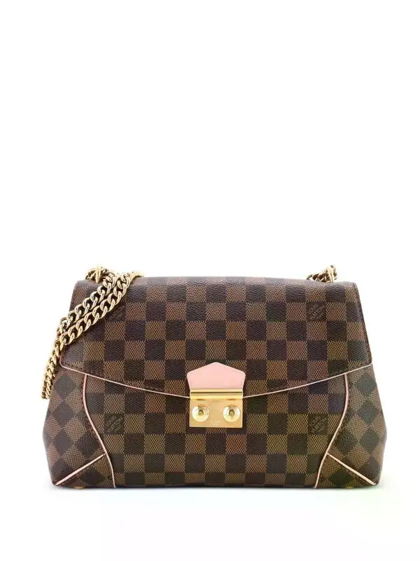 LOUIS VUITTON Caissa Clutch Damier Shoulder Bag - Brown