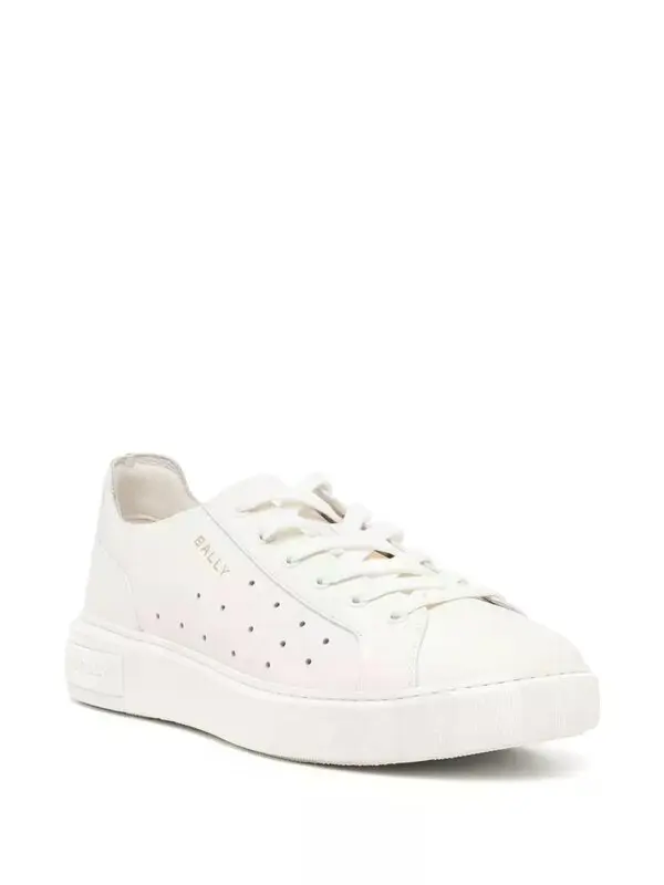 Bally Lift Leather Sneakers - Neutrals