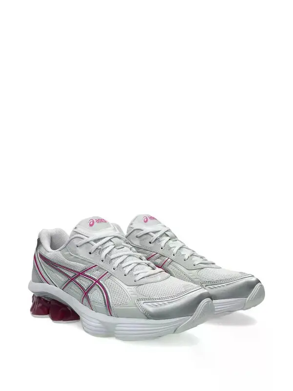Asics Gel-kinetic Fluent Lace-up Sneakers - Silver