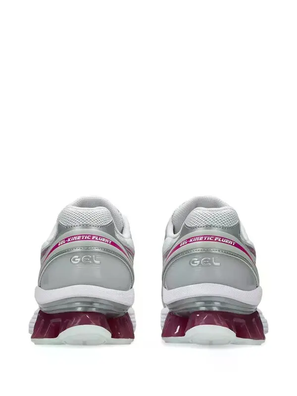 Asics Gel-kinetic Fluent Lace-up Sneakers - Silver