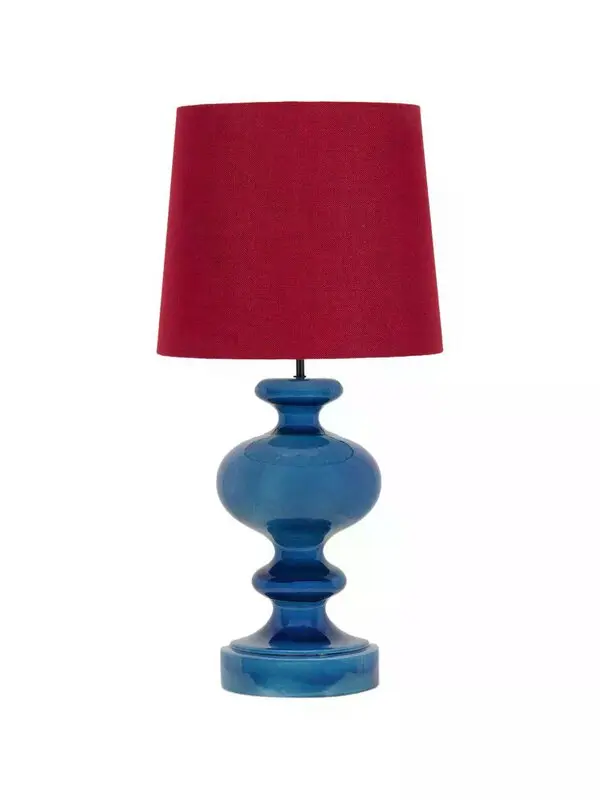 HOUSE OF CAPRICORN Cardosas Linen Lamp Shade - Red