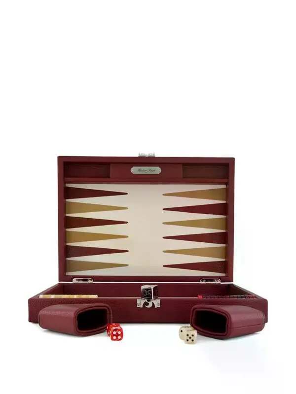 HECTOR SAXE Medium Baptiste Grained Backgammon