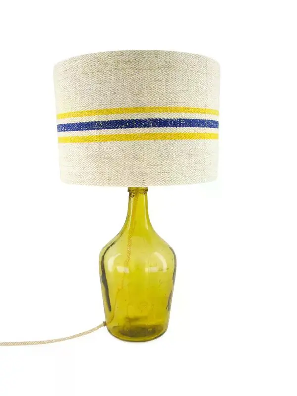PAULA Striped Lampshade - Neutrals
