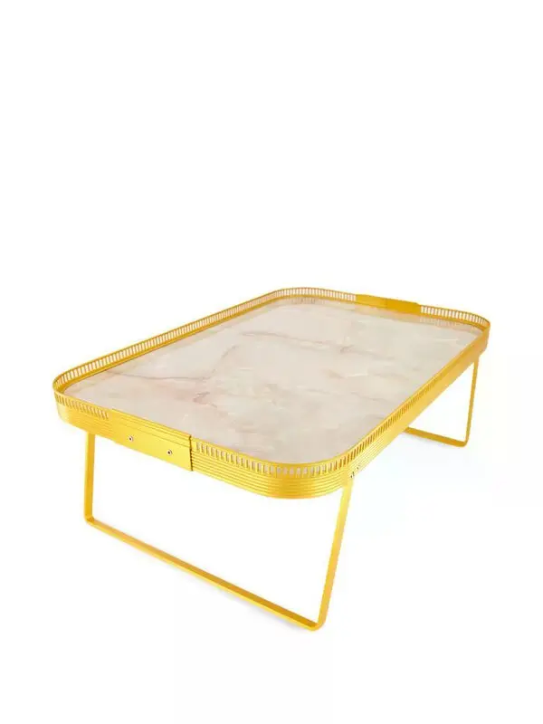 KAYMET Marbled Gallery Lap Anodised Tray