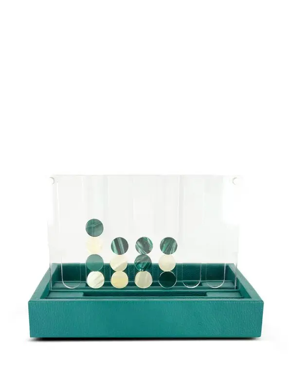 HECTOR SAXE Connect 4 Leather Game