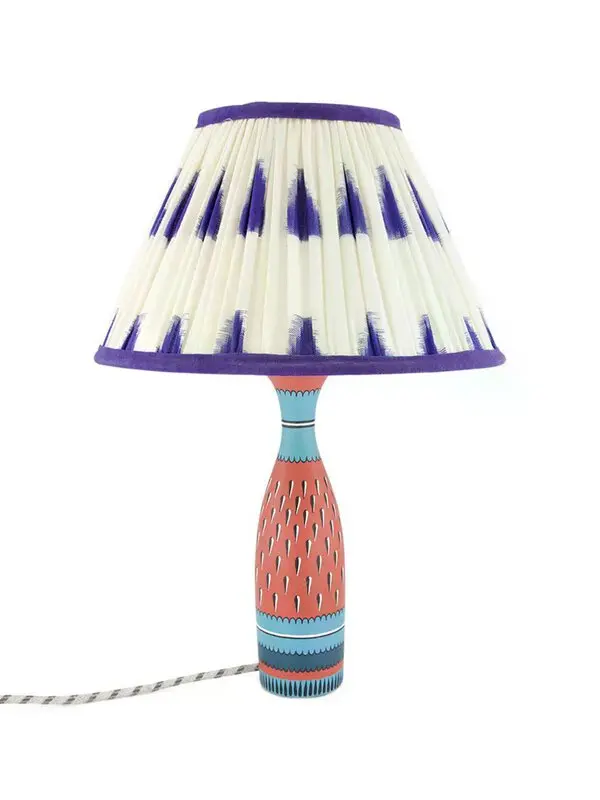 CASA LOPEZ Pleated Spot Lamp - White