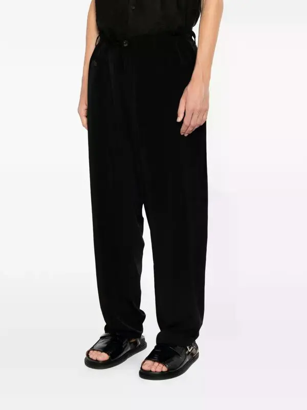 Yohji Yamamoto Pocket Tapered Pant - Black