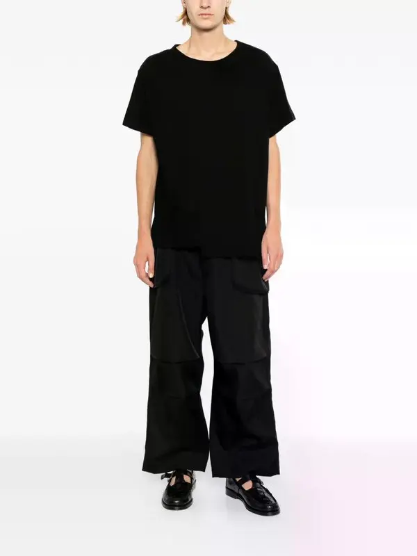 Yohji Yamamoto Panelled Short-sleeves T-shirt