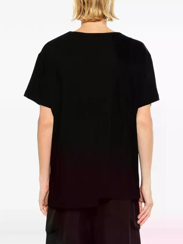 Yohji Yamamoto Panelled Short-sleeves T-shirt