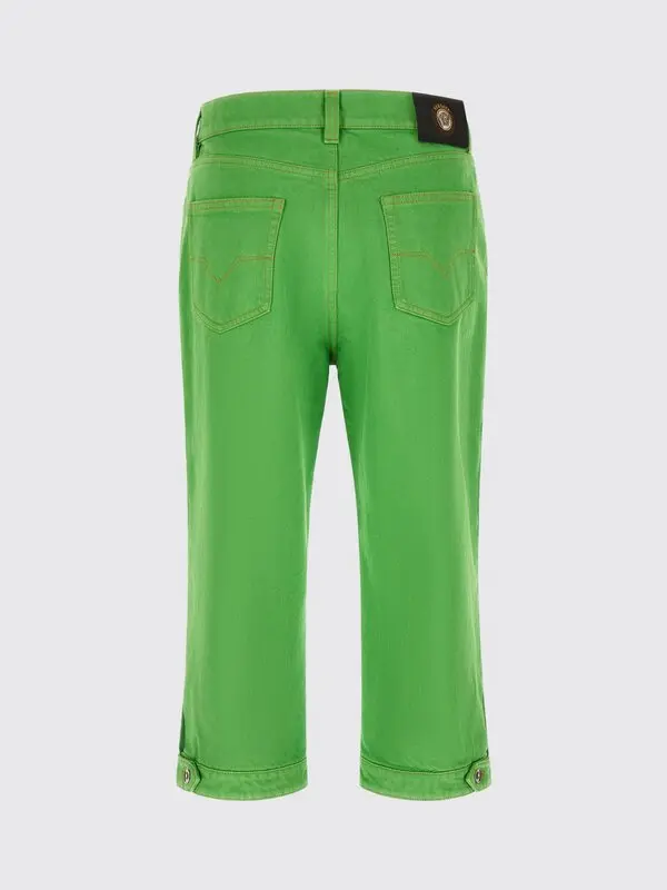 Versace Cropped Fit Denim Jeans