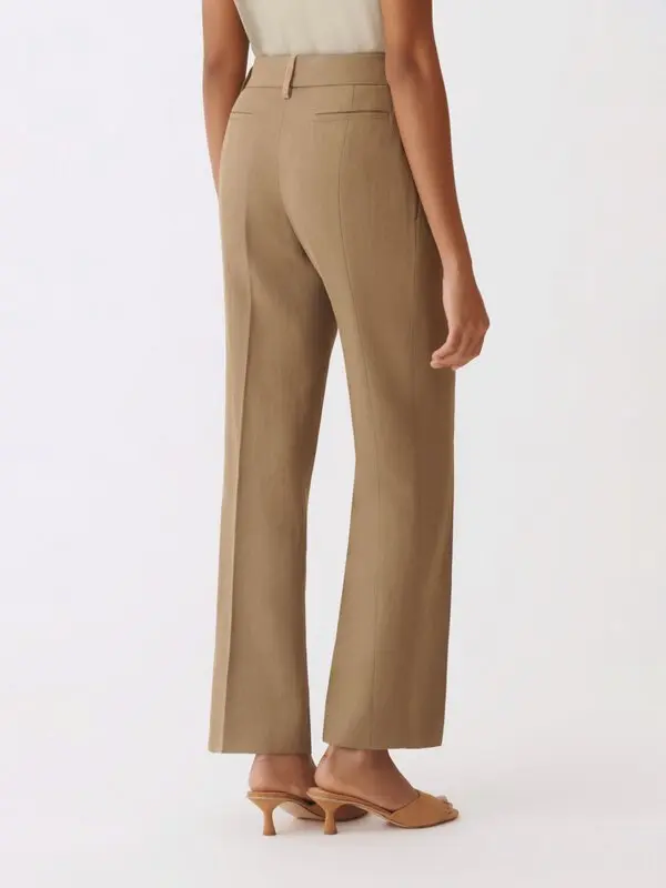 Fabiana Filippi Tailored Linen Blend Trousers