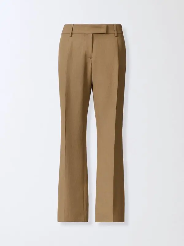 Fabiana Filippi Tailored Linen Blend Trousers