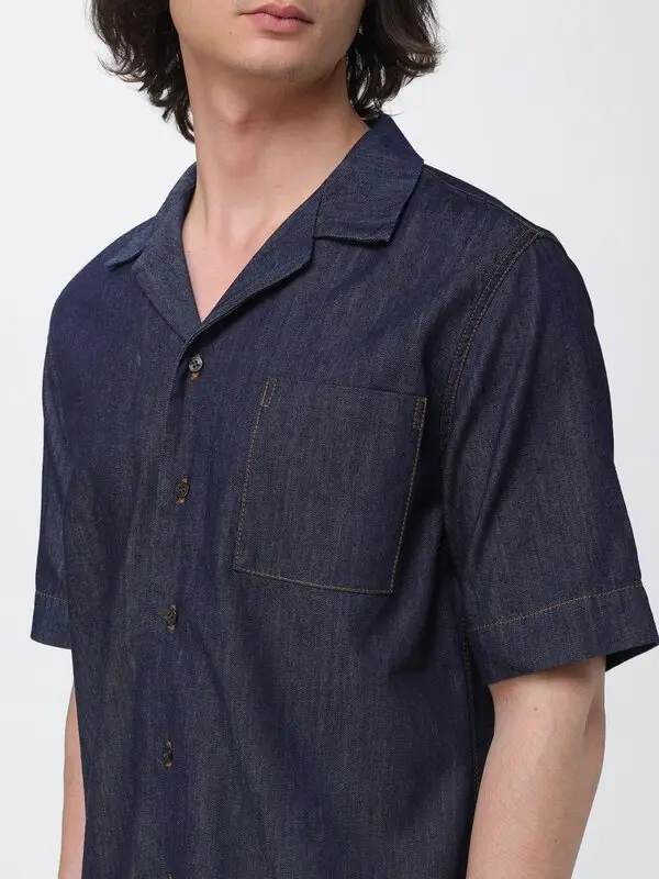 Dries Van Noten Casual Cotton Shirt - Blue 1