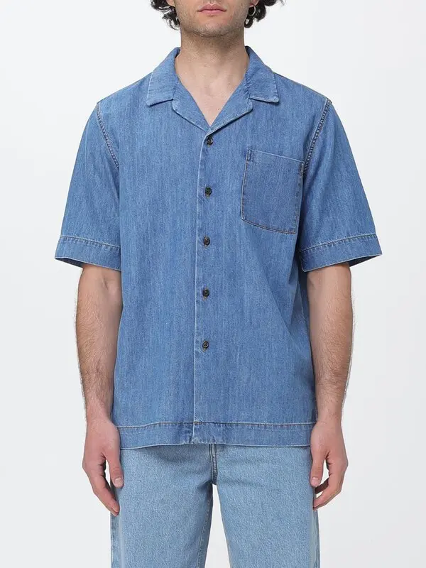Dries Van Noten Casual Cotton Shirt - Blue