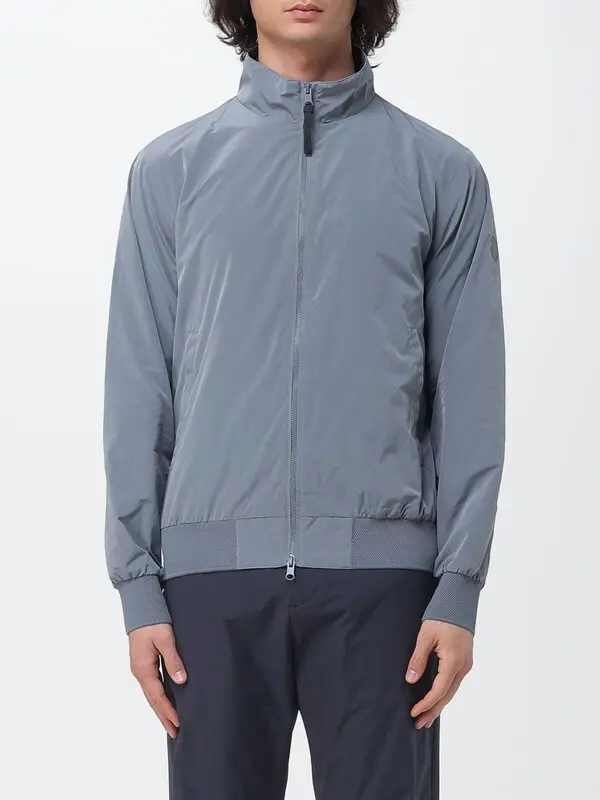 PEOPLE OF SHIBUYA Polyester Bomber Jacket - Gnawed Blue