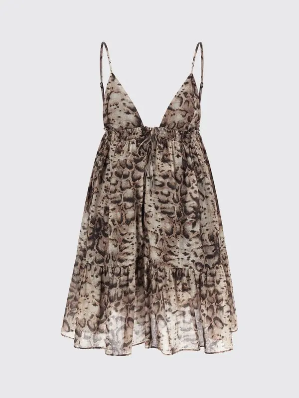 Pinko Animal Print Mini Dress