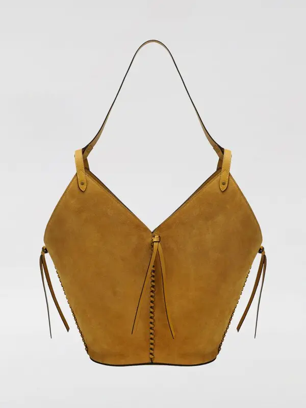 Isabel Marant Étoile Tampa Suede Shoulder Bag - Camel