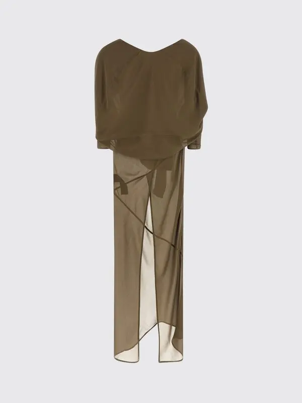 ENTIRE STUDIOS Jersey Long Dress - Green