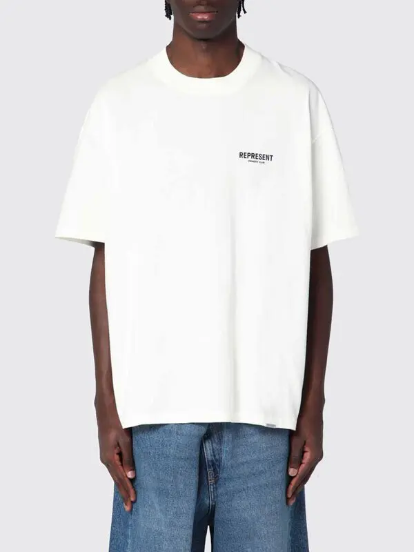REPRESENT Cotton T-shirt With Logo - White