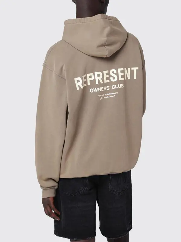 REPRESENT Pullover Hoodie - Beige